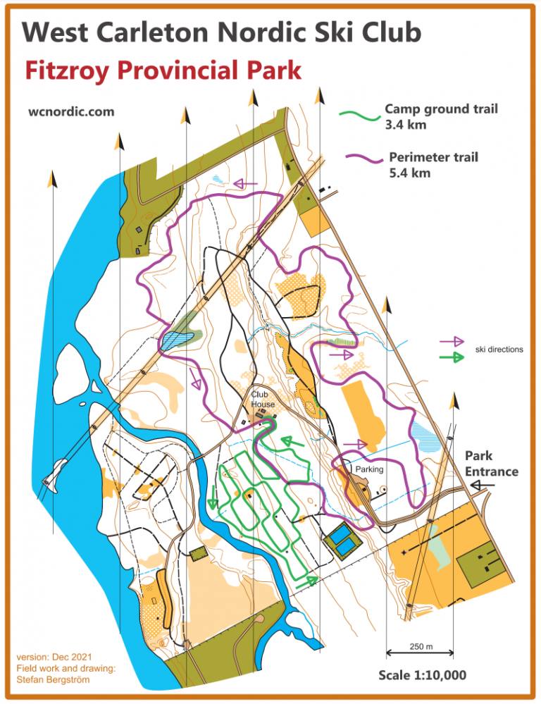 Trails Map | West Carleton Nordic Ski Club